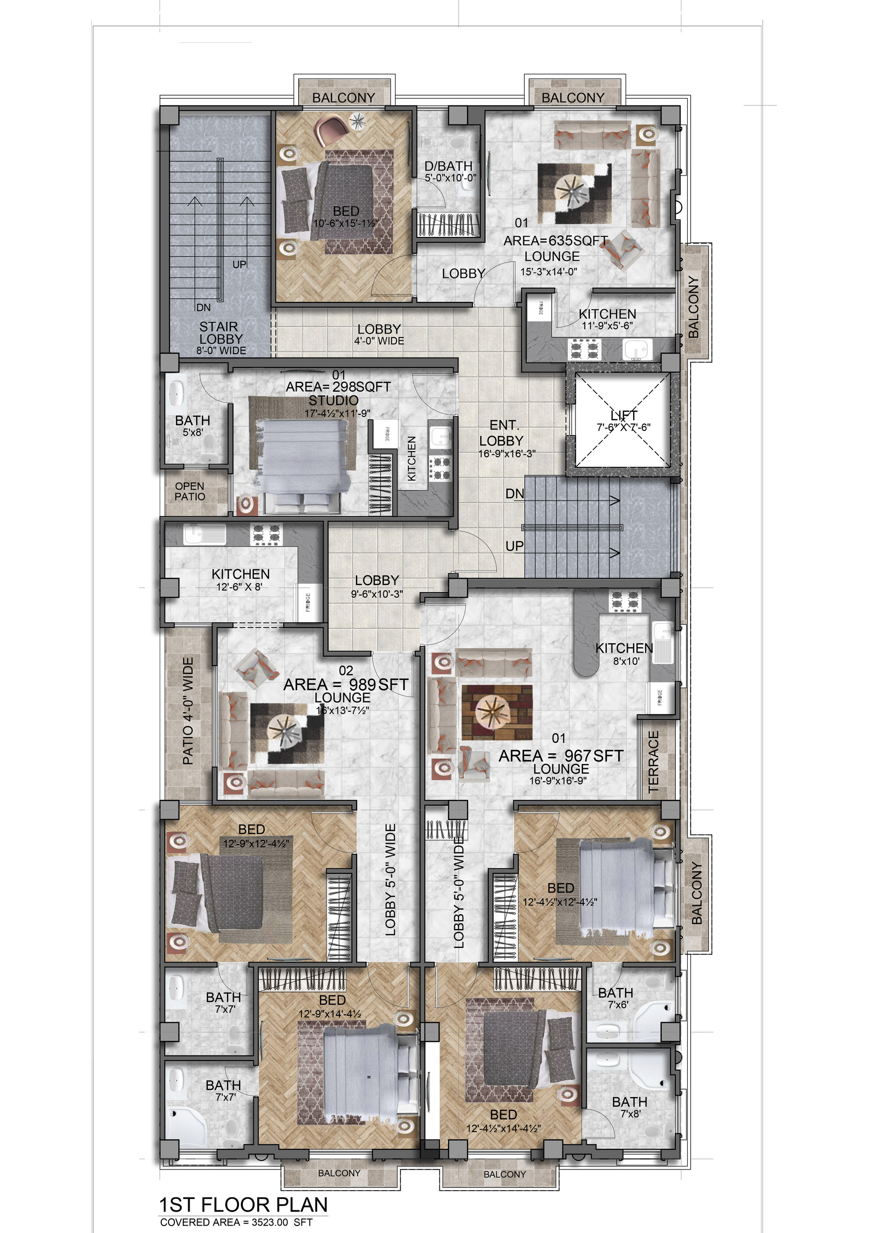 Floor plan – DE' VIEW